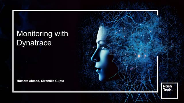 Monitoring With Dynatrace Presentation Pptx