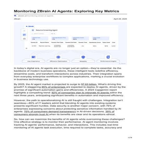 Monitoring ZBrain AI Agents Exploring Key Metrics.pdf