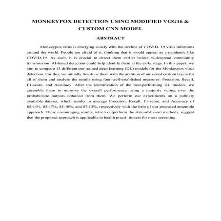 Monkeypox Detection using Modified VGG16 & Custom CNN Model-- FULL DOCUMENT.docx