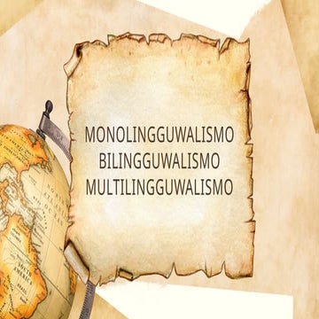 Bilingguwalismo at Multilingguwalismo | PPT
