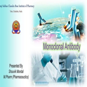Monoclonal Antibody | PPTX