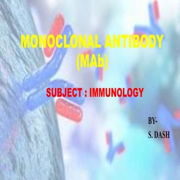 Monoclonal antibody (MAb) | PPTX