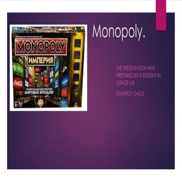 Monopoly | PPTX