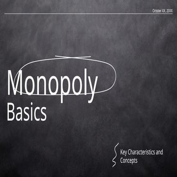 Monopoly Basics in microeconomics .pptx