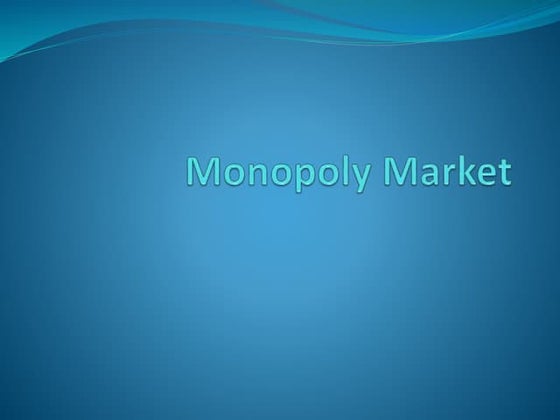 monopoly | PPT
