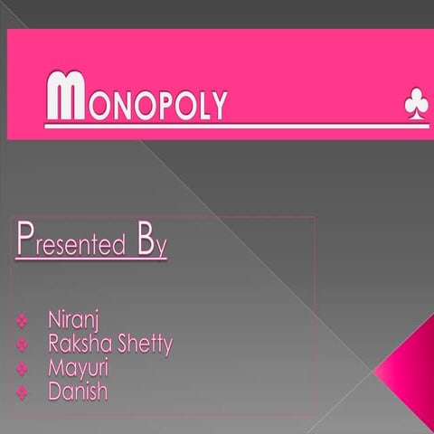 monopoly | PPTX