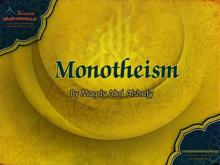 Monotheism