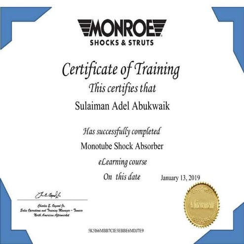 Monotube shock absorber | PDF