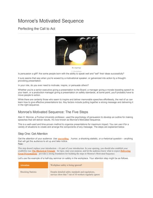 Motivational speech | PPT