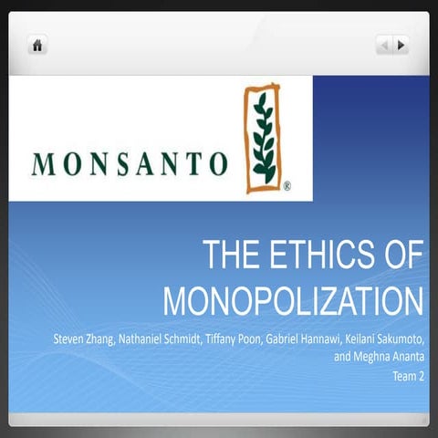 Monsanto | PPTX