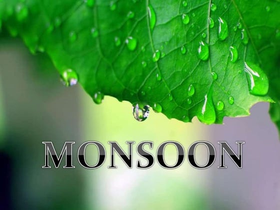 Monsoons | PPTX | Weather | Science