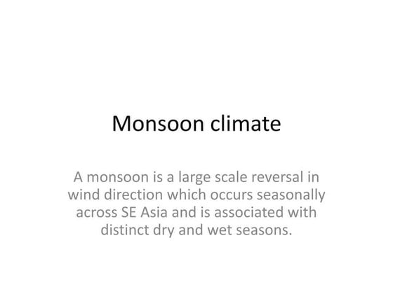 Monsoons | PPT