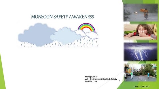 Monsoon Safety.pptx | Weather | Science