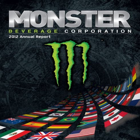 Monster Beverage 2012 Annual Report | PDF