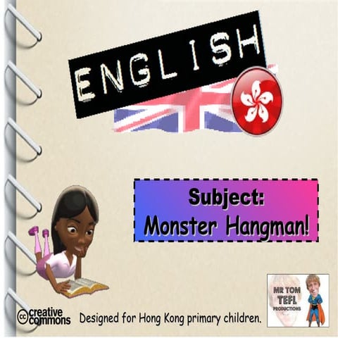 Tom's TEFL - Monster Hangman | PPT