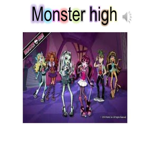 Monster high | PPTX