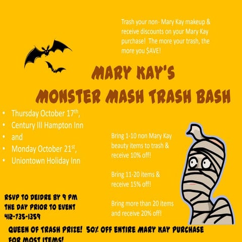 Monster mash trash bash | PPTX