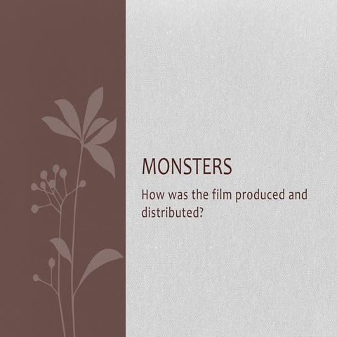 Monsters | PPTX