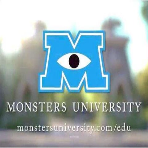 Monster University Logo Png Monsters University Png Transparent Hd