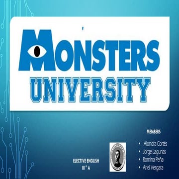 Monster University | PDF