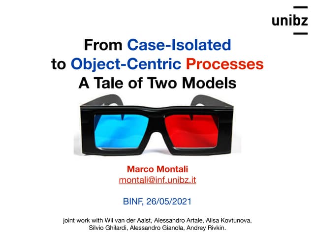 From Case Isolated To Object Centric Processes A Tale Of Two Models Ppt