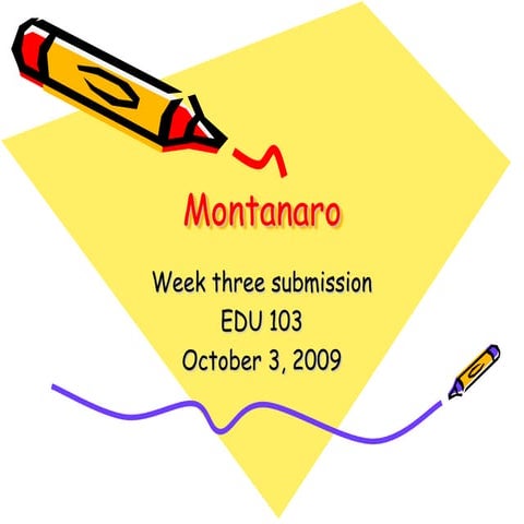 Montanaro Edu103 | PPTX