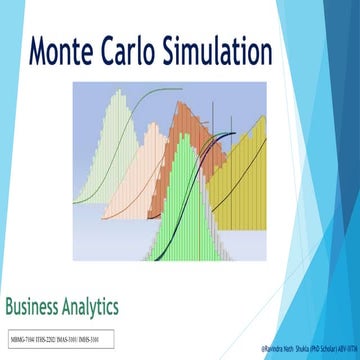 Monte Carlo Simulation Simulation Using Mcsm Pptx Business