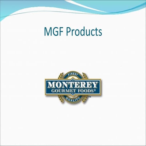 Monterey gourmet products and competition | PPT