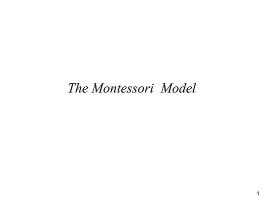 Montessori's Great Lessons | PPT