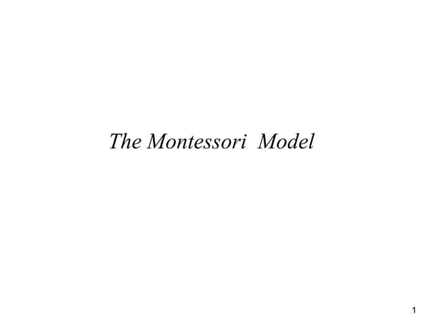 Montessori's Great Lessons | PPT