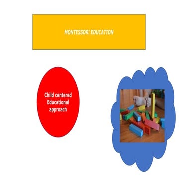 Montessori system of education | PPT