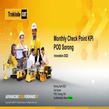 Monthly Check Point KPI POD Sorong_Pilot.pptx