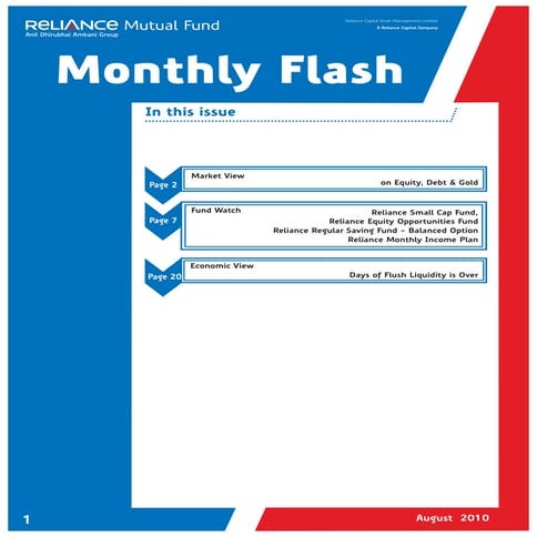 Monthly Market Update - August 2010 | PDF