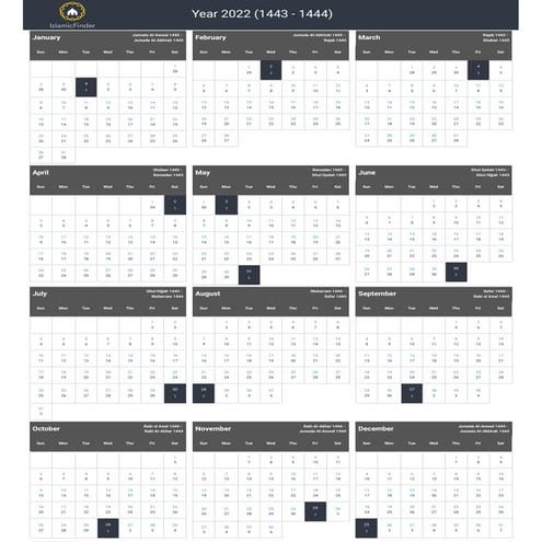 Monthly Islamic Calendar.pdf