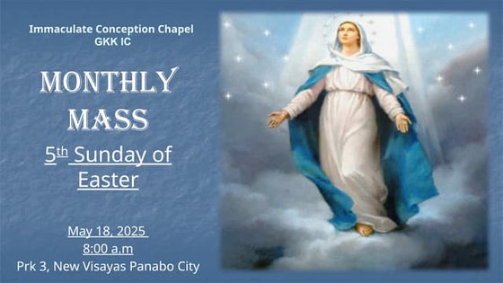 The Parts / Order of A Holy Mass .pptx | Christianity | Religion ...