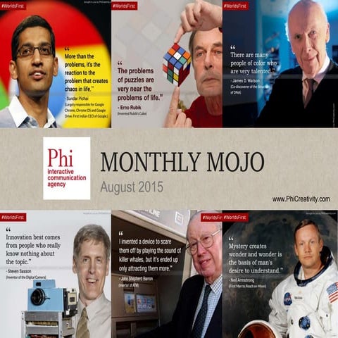 Motivational quotes to boost your mojo - brought to you by Phi Creative ...