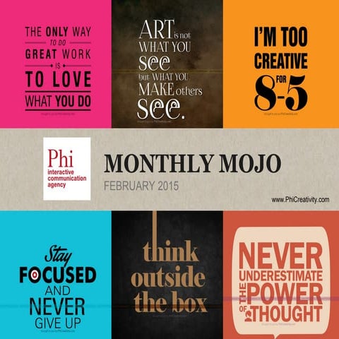 Motivational quotes to boost your mojo - brought to you by Phi Creative ...