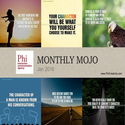 Motivational quotes to boost your mojo - brought to you by Phi Creative ...