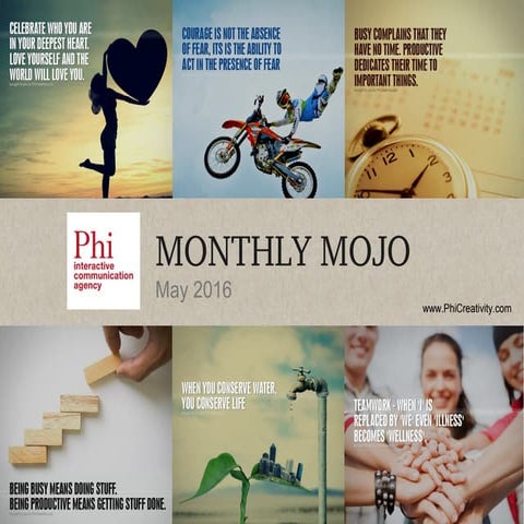 Motivational quotes to boost your mojo - brought to you by Phi Creative ...