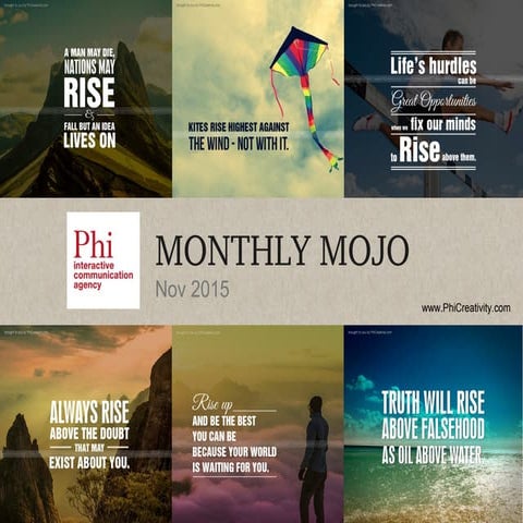 Motivational quotes to boost your mojo - brought to you by Phi Creative ...