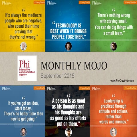 Motivational quotes to boost your mojo - brought to you by Phi Creative ...