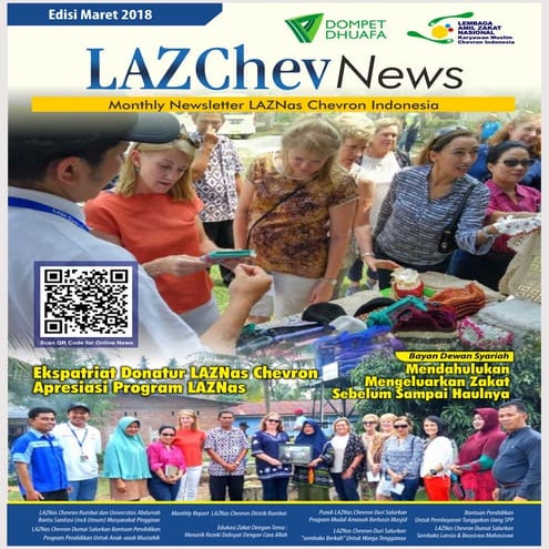 Monthly Report LAZNas Chevron Indonesia edisi September 2019 | PDF
