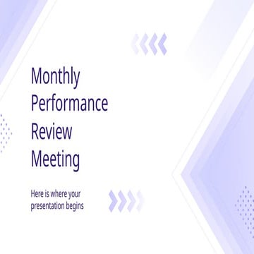 Monthly Performance Review Meetings.pptx