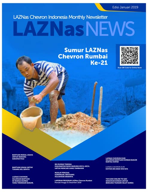 Monthly Report LAZNas Chevron Edisi September 2020 | PDF