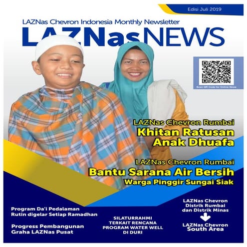 Monthly Report LAZNas Chevron Indonesia edisi September 2019 | PDF