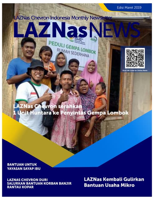 Monthly Report LAZNas Chevron Edisi September 2020 | PDF