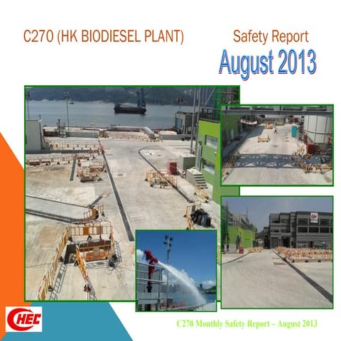 Monthly Safety Report 2013 08_Aug | PPT