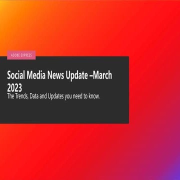 Monthly Social Media Update March 2023.pptx