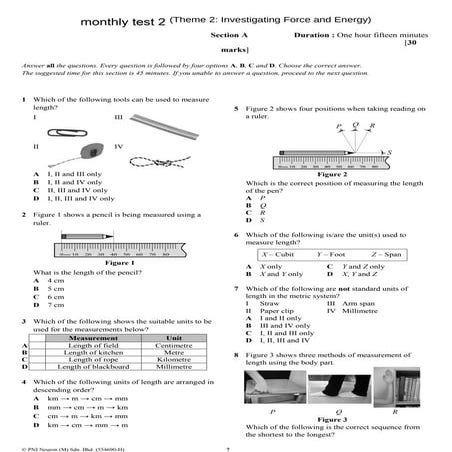 Monthly test 2 | DOC