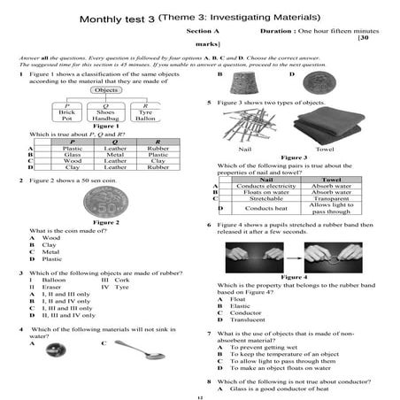 Monthly test 3 | DOC